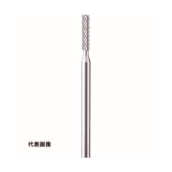 電動・油圧・空圧工具 研削研磨用品 超硬バー ●切削性、耐摩耗性、耐久性に優れています。●深穴、深いスリット等の切削加工に最適です。●形状：円柱先丸型(クロスカット)●刃径(mm)：3.0●刃長(mm)：14.0●軸径(mm)：3.0●最高...