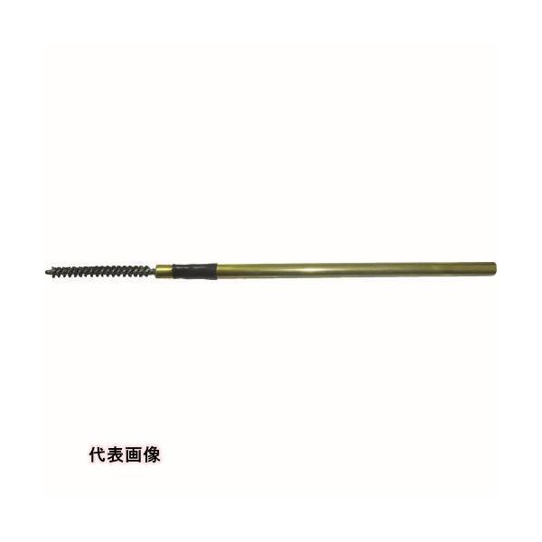 電動・油圧・空圧工具 研削研磨用品 軸付ブラシ ●研磨部の軸が柄にねじ込まれている為、中心はしっかりと固定され、また先端には弾力性が生まれ、凸凹面にぴったりフィットします。●砥石を特殊コーティングした研磨ボールが１つ１つワークに優しく、かつ...