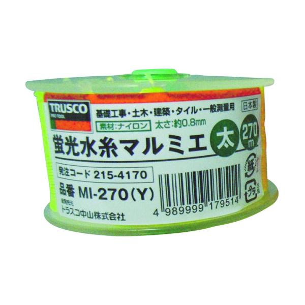 測定・計測用品 測量用品 墨つぼ・チョークリール ●鮮やかな蛍光染色ナイロン糸です。●糸が食い込みにくいスパイラル巻リールです。●指にフィット、クルクルよく回るリールです。●残量が分かりやすいスケルトンタイプです。●糸がほどけない糸止め付で...