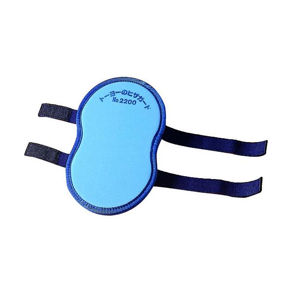 保護具 保護服・防護服 サポーター ●柔らかいポリエチレンスポンジパッドを使用しています。●面ファスナーで簡単に装着できます。●ヒザをつける作業に。●色：青●幅(mm)：145●長さ(mm)：230●ポリエチレンスポンジ●両足でご使用になる...
