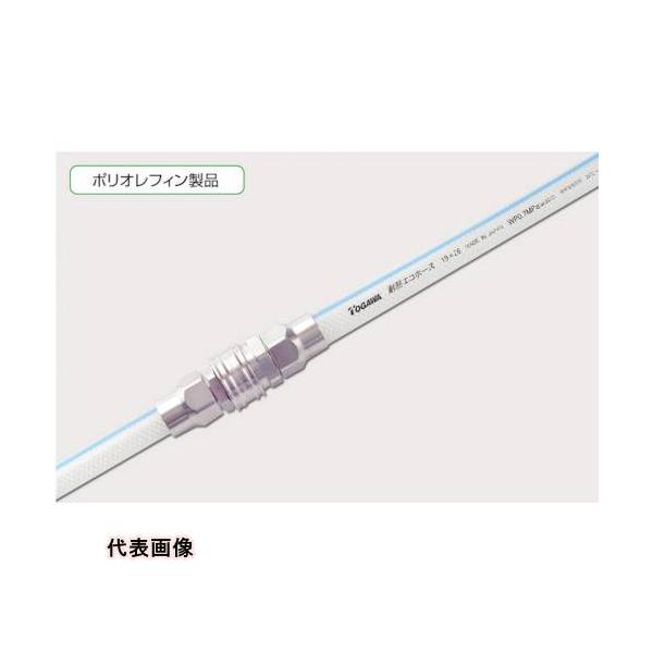 空圧用品 流体継手・チューブ 食品用ホース ●非塩ビで油脂食品の使用が可能です。●耐熱性に優れ、耐薬品性にも優れています。●食品・飲料水搬送に。●長さ(m)：5●内径(mm)：12●外径(mm)：18●使用圧力(MPa)：1.0●許容曲げ半...