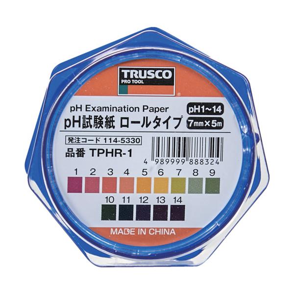 研究用品 理化学用品 試薬・計測器 ●必要な長さにカットして使用できるロールタイプです。●ディスペンサーにカラーチャートがついています。●カラーチャートが中央に表記してあるので測定しやすいです。●幅(mm)：7●長さ(m)：5●測定範囲：p...