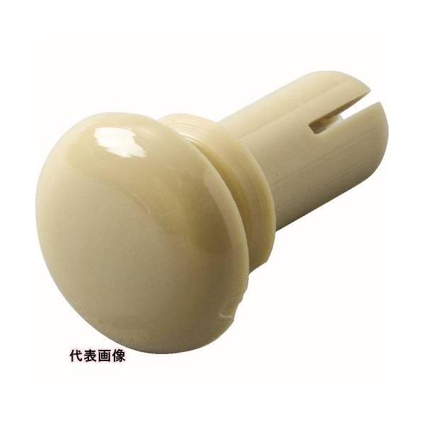 金物・建築資材 ファスニングツール 樹脂製リベット ●熱変形温度160℃です。●ワンプッシュで取り付け完了です。●脚部が押し広げられパネルにしっかり固定可能です。●プラスチックダンボール、木材、金属、ダンボール板など材質を選ばず締結が可能で...