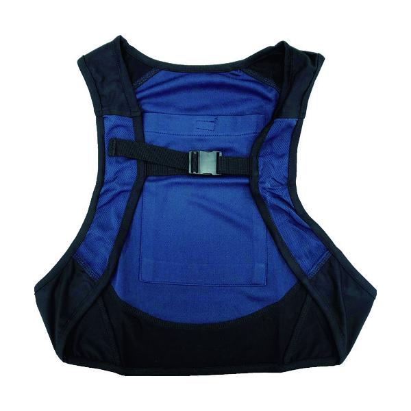 環境改善用品 暑さ対策用品 夏用ベスト ●背面ポケットが一つついていますので、背面ポケットに保冷材(別売)を入れて使用します。●作業着の中に着用することで、作業着内の空気を冷やすことができます。●吸汗性・速乾性に優れており、伸縮性のある素材...