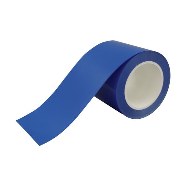 梱包用品 テープ用品 ラインテープ ●耐久性に優れ、環境にやさしく、作業性も抜群のラインテープです。●クリーンルーム適用です。●丈夫なフィルムと強力な粘着剤で破れや剥がれが少なく、取り替え時期には、剥がしやすいテープです。●屋内用。●倉庫・...