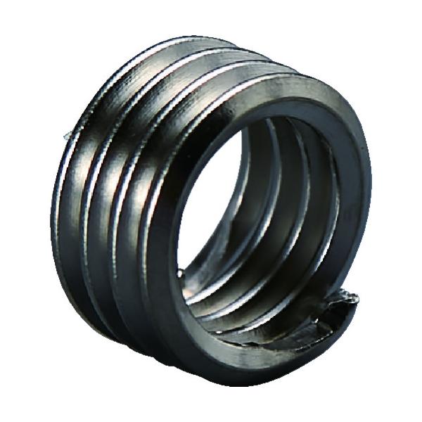 切削工具 ねじ切り工具 インサートねじ ●折り取り不要で作業効率がアップし、コスト削減につながります。●誰でも簡単に挿入作業や、抜き取り工具で抜き取りができます。●上下の向き関係なく使用できます。●アルミなどの軽金属や樹脂など、強度の低い材...