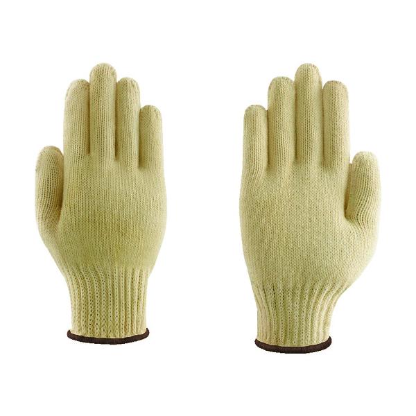 保護具 作業手袋 耐切創手袋 ●耐切創性（EN ISO レベル C）と耐熱性を要する中作業向けのコスト効率に優れた手袋です。●縫い目のない構造が皮膚の刺激を防止します。●短繊維を使用し装着感とグリップ力を向上します。●通気性に優れたライナー...