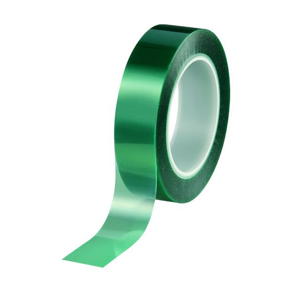 梱包用品 テープ用品 マスキングテープ ●基材に腰があって貼りやすいです。●剥がす際にテープも切れず、のり残りしにくいテープです。●高耐熱です●粉体塗装のマスキングなど。●色：緑●幅(mm)：10●長さ(m)：66●厚さ(mm)：0.08●...