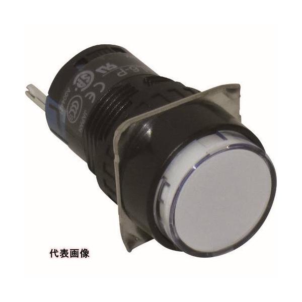電子機器 電気・電子部品 回転灯・表示灯 ●短胴22mmの一体形、Light Duty Type●UL、CSA、CCC認証およびEN規格適合品です。●小型表示灯ユニット。●発光色：ピュアホワイト●LED照光、AC/DC24V、内蔵●レンズ部...