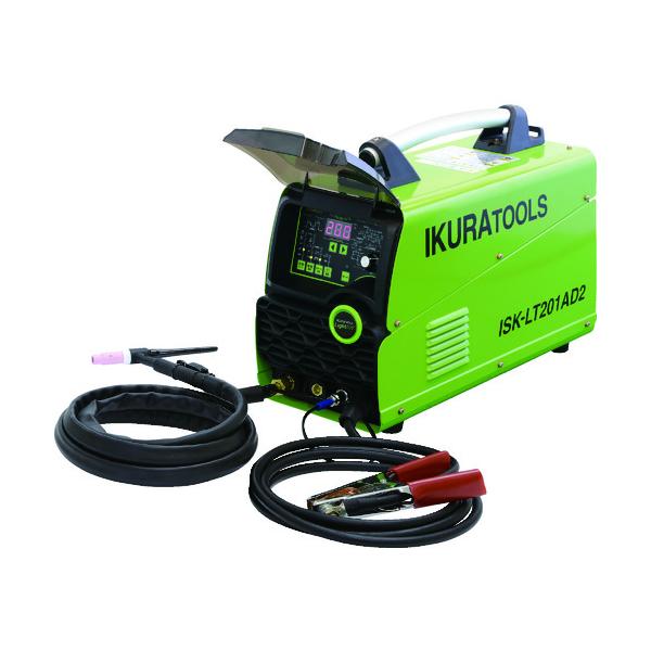 工事・照明用品 溶接用品 電気溶接機 ●100V/200V兼用TIG溶接機です。（直流・交流兼用）●直流・交流兼用です。●1つのダイヤルで各種設定を簡単に行えます。●使用中の設定値を自動で記憶し、起動時に自動で読み込むメモリー機能付きです。...