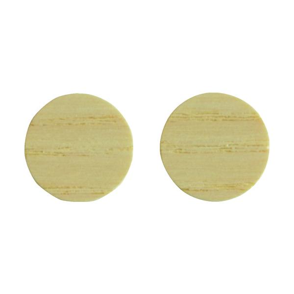 金物・建築資材 ねじ・ボルト・ナット 木工用ねじ ●貼るだけで簡単にねじ穴をカバーできます。●ねじ穴隠しとして。●全長(mm)：14●外径(mm)：14●色：木目アッシュ●14Φ裏面シール付き●ビスデコキャップ●木、接着剤●湿度、温度の影響...