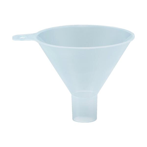 研究用品 理化学用品 シャーレ・ロート ●粉体や液体の両方に使用できる耐薬品性が良いロートです。●持ちやすいハンドルがついています。●口径(mm)：116●高さ(mm)：106●足径(mm)：29●足長(mm)：31●足径×足長(mm)：2...