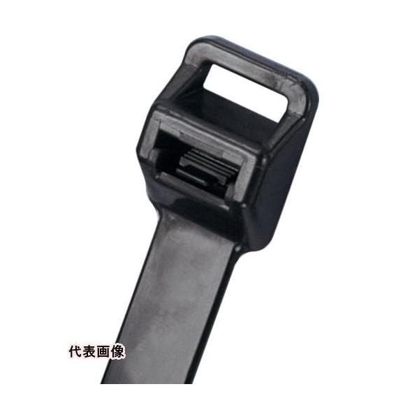 電子機器 電設配線部品 ケーブルタイ ●ヘッドについたタブを下げることで、結束後でも簡単に取り外し、再利用することができます。●耐紫外線性に優れた製品です。●配線を増やしたり、変更する際の仮止めとして使用できます。●ケーブルを素早く簡単に挿...