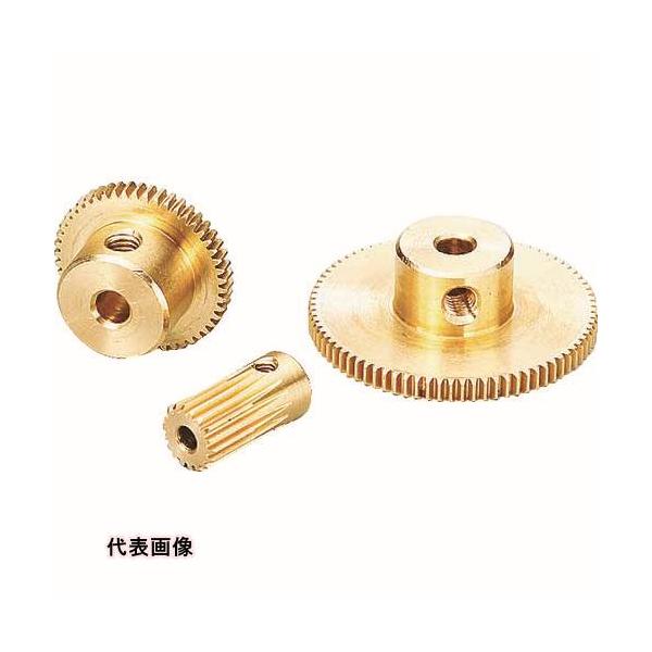 メカトロ部品 軸受・駆動機器・伝導部品 歯車 ●小型精密歯車です。●一般産業機械、医療機器、食品機械に使用。●モジュール：0.3●歯数：48●形状：B1●基準円直径(mm)：φ14.4●歯幅(mm)：2●穴径(mm)：φ3●歯先円直径：φ1...