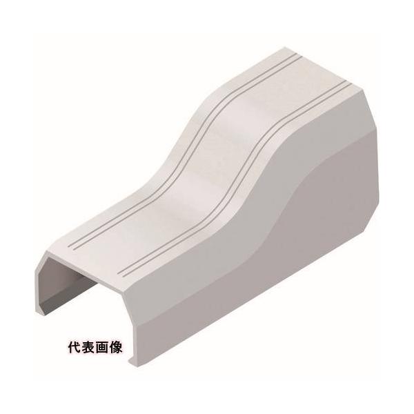 電子機器 電設配線部品 ケーブルカバー ●見切り縁用の目安線付きです。●「ニューエフモール」接続品です。●取付けはワンタッチです。●天井からのケーブル引出しに使用します。●モールの蓋の上からワンタッチで取付け可能です。●天井からのケーブル引...