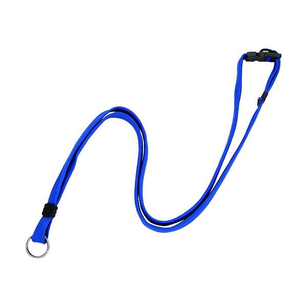 オフィス・住設用品 文房具 名札 ●非接触ＩＤカード使用時に大変便利なリールクリップ用ストラップです。●色：青●幅(mm)：10●長さ(mm)：900●縦(mm)：450●横(mm)：10●タイプ：ストラップ●ストラップ寸法：長さ900×幅...
