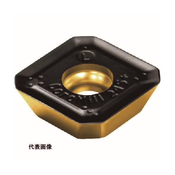 切削工具 旋削・フライス加工工具 刃先交換式工具 ●高能率正面フライスカッター用チップです。●シャープな切刃で低抵抗です。●一般正面フライス用。●適合被削材：鋼●コーティング：CVD●研磨級