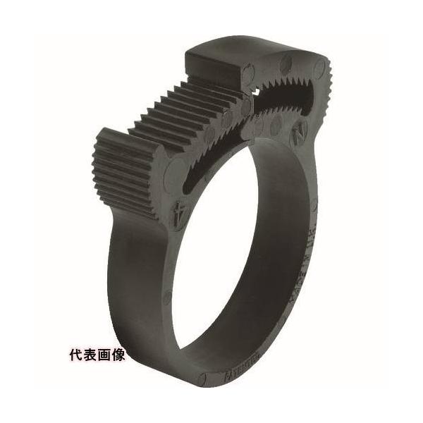 園芸用品 ホース・散水用品 ホースバンド ●鋸歯状の刃（ギザギザ）が上下についており、強い締付けも可能です。●樹脂製なので錆の心配がありません。●様々なサイズから選べます。●着脱が容易にできます。●一時的な仮止めなど、専用工具で取り外して使...