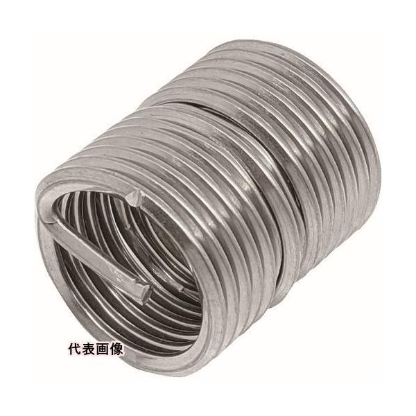 切削工具 ねじ切り工具 インサートねじ ●標準インサートの機能にさらにゆるみ止め効果をもたらせたものです。●中間部1〜2巻が多角形になっており、ボルトをしっかりと締め付けます。●母体（軽合金・ダイカスト・鋳鉄・プラスチック・樹脂）のめねじを...