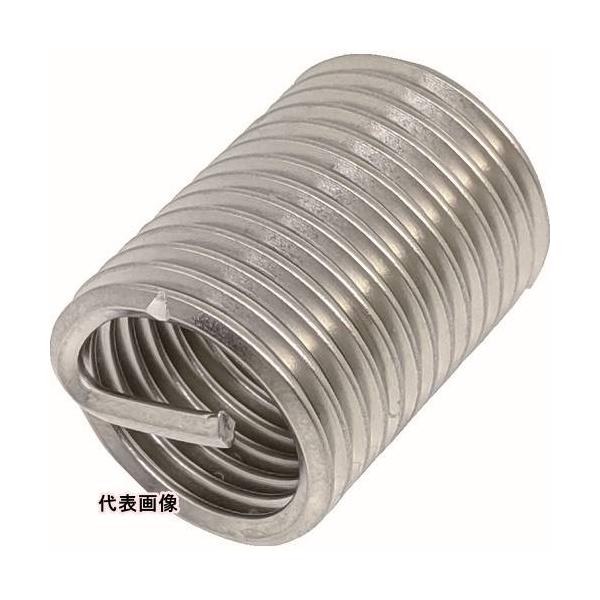 切削工具 ねじ切り工具 インサートねじ ●ステンレス鋼でつくられたヘリサートです。●菱形断面の線材を巻いたスプリングのような形状をしています。●アルミや樹脂など軟らかい母材のめねじ補強に。●破損しためねじの補修に。●適合ボルトねじ：M5×0...