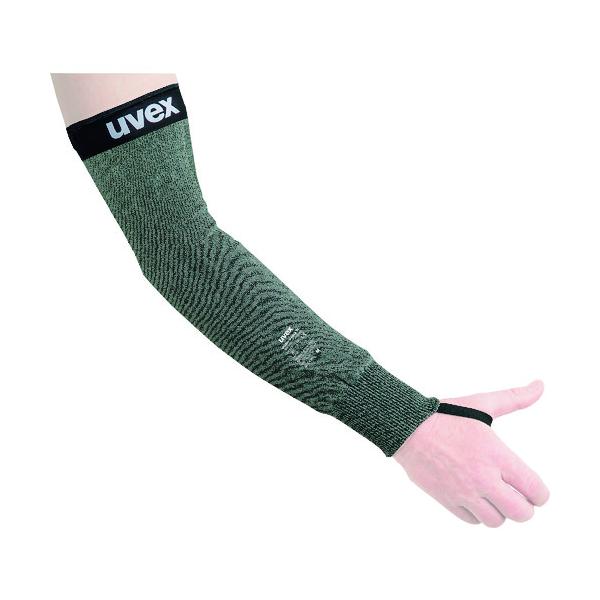 保護具 保護服・防護服 耐切創保護服 ●薄手で柔軟性の高い耐切創レベルCアームカバーです。●親指ループによりさらにしっかりとフィットします。●建設作業、組立、メンテナンスなどに。●色：モトルグレー●サイズ：L●全長(cm)：49.0●手のひ...