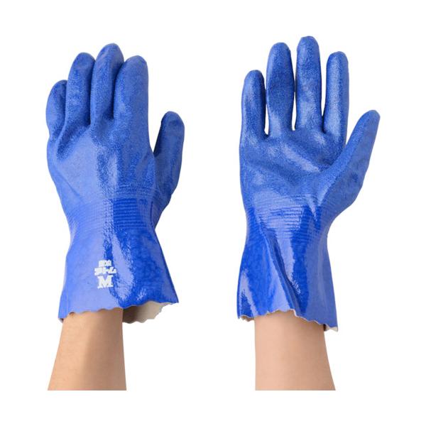 保護具 作業手袋 ニトリルゴム手袋 ●柔軟性があり手にフィットするシームレス手袋を使用した、油に強い手袋です。●耐引裂き、耐摩耗性に優れており、耐久性に優れています。●油に強いニトリルゴムを全面コーティングしています。●機械工業●化学工業●...