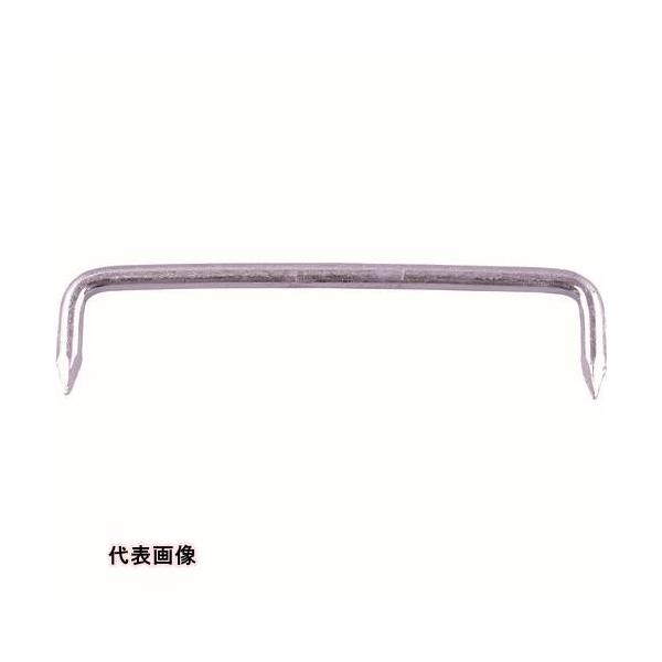 金物・建築資材 ねじ・ボルト・ナット 釘 ●一般的なかすがいです。●木材と木材をつなぎ合わせる際に。●土台と柱、管柱と胴差し、小屋梁と小屋束などの接合に。●寸法(mm)d：7●長さL(mm)：180●高さH(mm)：36●スチール●表面処理...