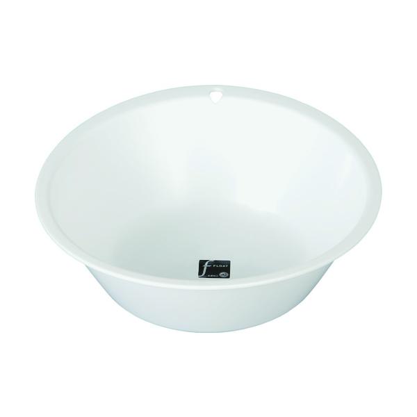 清掃・衛生用品 清掃用品 バス用品 ●洗いやすいシンプルなデザインです。●フック穴付で収納に便利です。●抗菌加工で清潔にお使いいただけます。●浴室洗面器●色：ホワイト●幅(mm)：310●奥行(mm)：300●高さ(mm)：90容量（Ｌ)：...