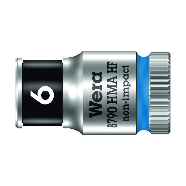 手作業工具 ソケットレンチ ソケット ●ホールディングファンションにより、ボルト、ナットを手の支え無しで取り付けられます。●各サイズが色で分けられているため、サイズを簡単に選べます。●クロムメッキ仕上げです。●締付作業に。●差込角(mm)：...