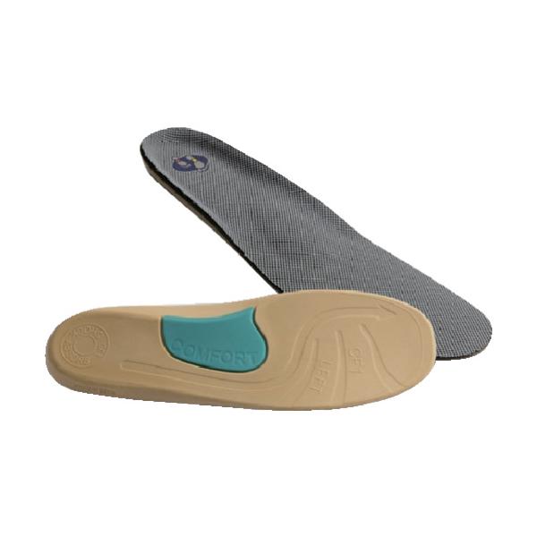 保護具 安全靴・作業靴 中敷 ●３つのアーチをバランス良くサポートし、立ち仕事に威力を発揮します。●反発弾性スポンジは衝撃吸収効果が高く、へたりにも強いため、長期間、膝と腰へのダメージを緩和します。●オーガニックAg（銀イオン）を配合、嫌な...