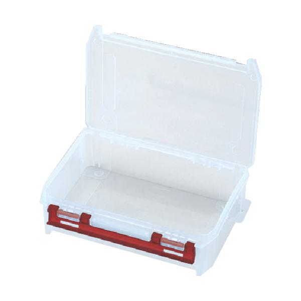 手作業工具 工具箱 パーツケース ●コンパクトで大容量の深型パーツケースです。●仕切板無しのフリータイプですので、収納物を選びません。●D-800シリーズは、別売のバケットマウスBM-5000に収納可能です。●小物の収納に。●色：クリア●外...