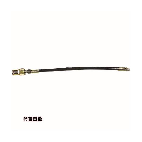 手作業工具 グリス関連用品 グリスガン ●パイプタイプのノズルでは、給油しにくい時に最適です。●グリスガンに接続使用可能です。●ピンタイプニップルへのグリース注入に。●グリースポンプ用。●ホースによるフレキシブルなアクセスが必要となる箇所へ...