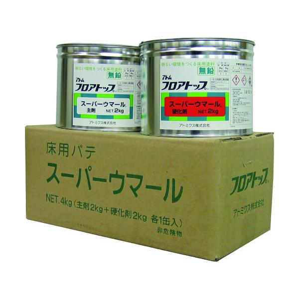 化学製品 接着剤・補修剤 ゴム・コンクリート用補修剤 ●コンクリート床のクラックや不陸を手軽に、しかもスピーディーに補修できる耐久性に優れた床用速硬化型のエポキシパテです。●グリース状でダレにくく、大きなクラックにも安心です。●無溶剤エポキ...