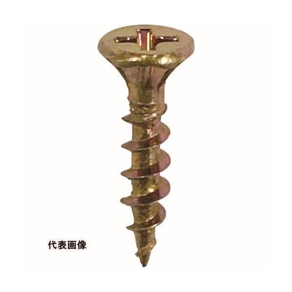金物・建築資材 ねじ・ボルト・ナット 木工用ねじ ●頭部下のフレキ加工で木材を切削し、頭浮きを防ぎます。●軸が細く、先端足割れ加工のため木割れしにくいです。●寸法(mm)d：3.3●全長(mm)：20●ねじ部長さ(mm)：17●タイプ：全ね...