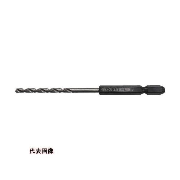 切削工具 穴あけ工具 六角軸鉄工ドリル ●刃先先端部の形状に独自の技術を採用し、驚愕の切れ味を実現しています。●被削材：一般鋼、軟鋼、鋳鉄、軽合金、樹脂、アルミなどに。●刃径(mm)：2.5●溝長(mm)：36●全長(mm)：92●シャンク...