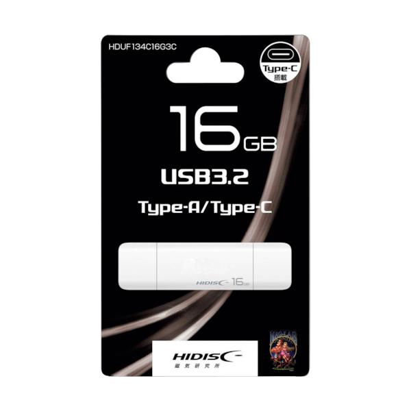 オフィス・住設用品 ＯＡ用品 メモリ ●USB Type-CとType-A両方のコネクターに対応したUSBメモリーです。●色：白●容量(GB)：16●Type-A: USB3.2 Gen1 (USB3.0) /USB2.0●Type-C: ...