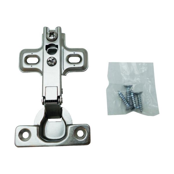 金物・建築資材 建築金物 建築蝶番 ●扉がゆっくり閉まる機能付です。（キャッチ付）●ワンタッチで着脱できます。●扉が閉じているときは外から丁番が見えないのでスッキリした外観に仕上がります。●らくちん微調整、３次元調整できます。●システムキッ...