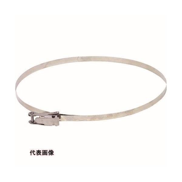 電子機器 電設配線部品 ケーブルカバー ●ラチェット式で簡単・確実に固定できる締付金具付の丈夫なステンレス製バンドです。●ポール・柱への器具・機器取付板などの取付用。●幅(mm)：10●長さ(mm)：900●厚さ(mm)：0.3●適合径：Φ...