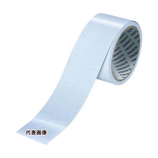 梱包用品 テープ用品 反射テープ ●貼り直しがしやすく、空気が入りづらい粘着剤を使用しています。●伸縮性があるため曲面にもぴったりフィットします。●屋外耐候性５年を有します。●工場や倉庫などの安全対策、道路工事の保安用品、カーラッピングなど...