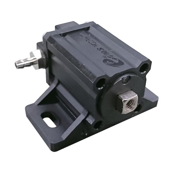 メカトロ部品 軸受・駆動機器・伝導部品 ロボットハンド用パーツ ●ボディーを樹脂にし、超軽量化を実現しました。●シリンダーロット回り止め機能付きです。●ストローク(mm)：10●幅(mm)：48●奥行(mm)：45●高さ(mm)：28●取付...