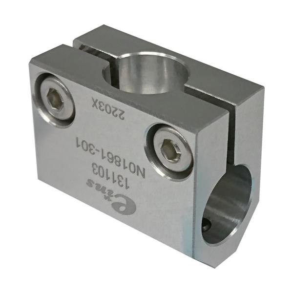 メカトロ部品 軸受・駆動機器・伝導部品 ロボットハンド用パーツ ●ＳＵＳパイプを利用し組付する事で、自在にロボットハンドが製作出来ます。●Ｔ型構造の為、厚みを抑える事が出来ます。●適合サイズ(mm)：φ12・φ12●幅(mm)：26●奥行(...