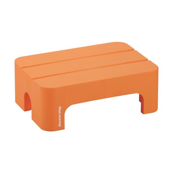 工事・照明用品 はしご・脚立 踏台 ●底脚には滑り止めが付いています。●踏台用●最大使用質量(kg)：100●天板高さ(m)：0.14●天板寸法(mm)：395×280●色：オレンジ●本体サイズ(mm)：W395×D280×H140●完成品...
