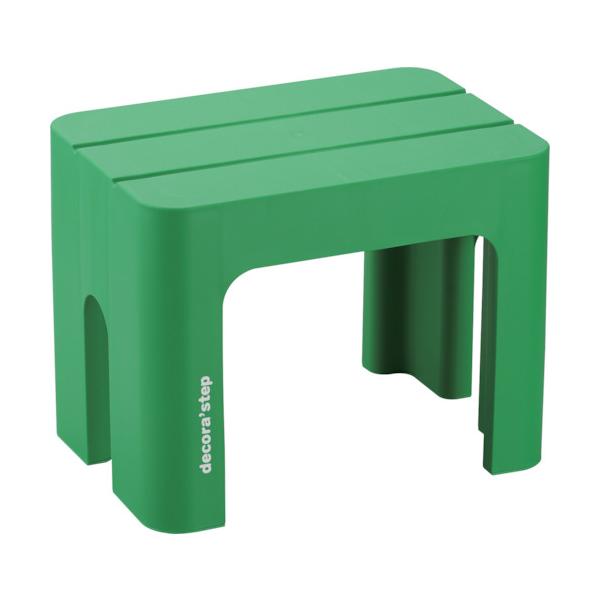 工事・照明用品 はしご・脚立 踏台 ●底脚には滑り止めが付いています。●踏台用●最大使用質量(kg)：100●天板高さ(m)：0.3●天板寸法(mm)：395×280●色：グリーン●本体サイズ(mm)：W395×D280×H300●完成品●...