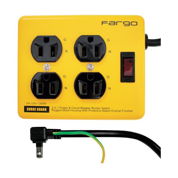 オフィス・住設用品 ＯＡ用品 ＯＡタップ ●鉄製で丈夫なスチールタップです。●コンセント数：4個口●ケーブル長(m)：1.8●色：イエロー●幅(mm)：140●奥行(mm)：113●高さ(mm)：43●定格電圧(V)：15A・100〜125...