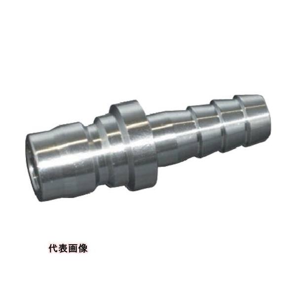 空圧用品 流体継手・チューブ 金属カップリング ●バルブのない内部構造なので圧力損失が少なく粘度の高い流体でも極めてスムーズに流れます。●バルブレス構造なので高粘度の流体に。●耐圧力(MPa)：10.0●相手側ホースサイズ(インチ)：1/4...