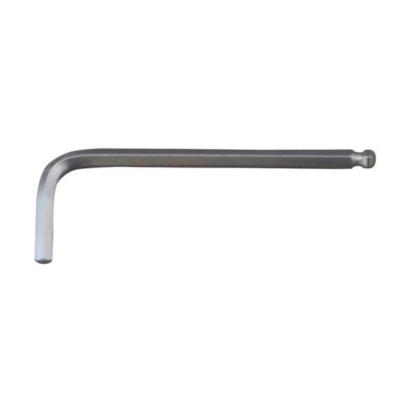 手作業工具 ドライバー・六角棒レンチ ボールポイント六角棒レンチ ●障害物に当たりにくい全長ショートタイプです。●素材は厳選された特殊合金鋼で、表面はハードクロムメッキ仕上げです。●最大約20°の角度まで傾けて使用可能です。●対辺寸法(mm...