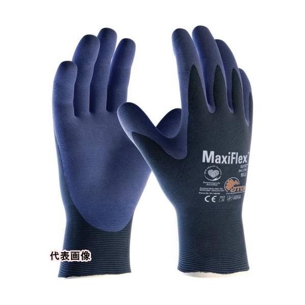 保護具 作業手袋 すべり止め背抜き手袋 ●特許取得のマイクロ発泡ニトリルコーティングは熱と蒸れを360°全方向から放出し、手の温度を最適に保ちます。●通常タイプより35％薄くすることにより、手袋の中の熱が早く放出され、40％通気性が向上して...