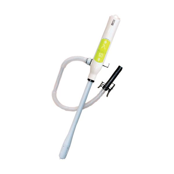 工事・照明用品 ポンプ ペール缶用ポンプ ●スイッチが大きく、入り切りがしやすいオートポンプです。●灯油用。●吐出量(L/min)：9●全長(mm)：745●タイプ：自動停止・ブザー●電源(V)：単1アルカリ乾電池×2本（別売）●摘要：ポリ...