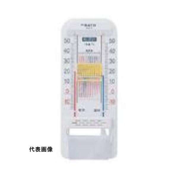 測定・計測用品 環境計測機器 温度計・湿度計 ●湿度の読取りが見易く簡単です。●気温・湿度を同時に測定に。●気温・湿度を同時に測定できます。●測定温度範囲(℃)：-10〜50●寸法(mm)：W104×H260×D28●壁掛け型●温度-10〜...