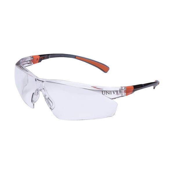 保護具 保護メガネ・防災面 二眼型保護メガネ ●ツルの長さと角度を調整できるため優れたフィット感を実現します。●ワイドに包み込むようなレンズ形状で広い視野を確保します。●レンズ色：クリア●テンプル色：ブラック●レンズ厚(mm)：2.0●適合...